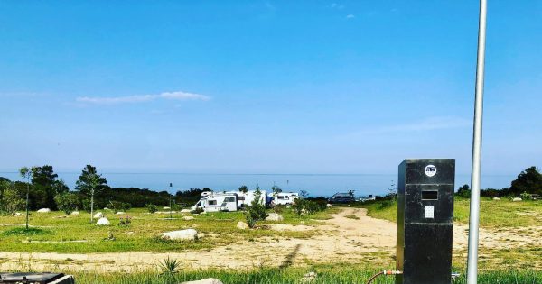 Une superbe aire de camping-cars en Corse - Camping-car.com